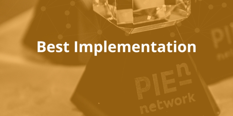 2022 Eddies Awards: Best Implementation - PIE Network