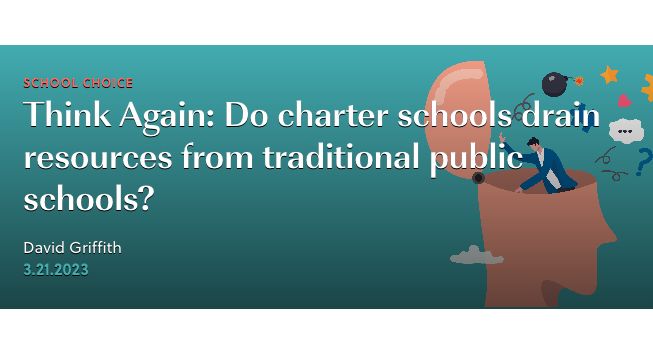 Think Again: Do Charter Schools Drain Resources from Traditional Public ...